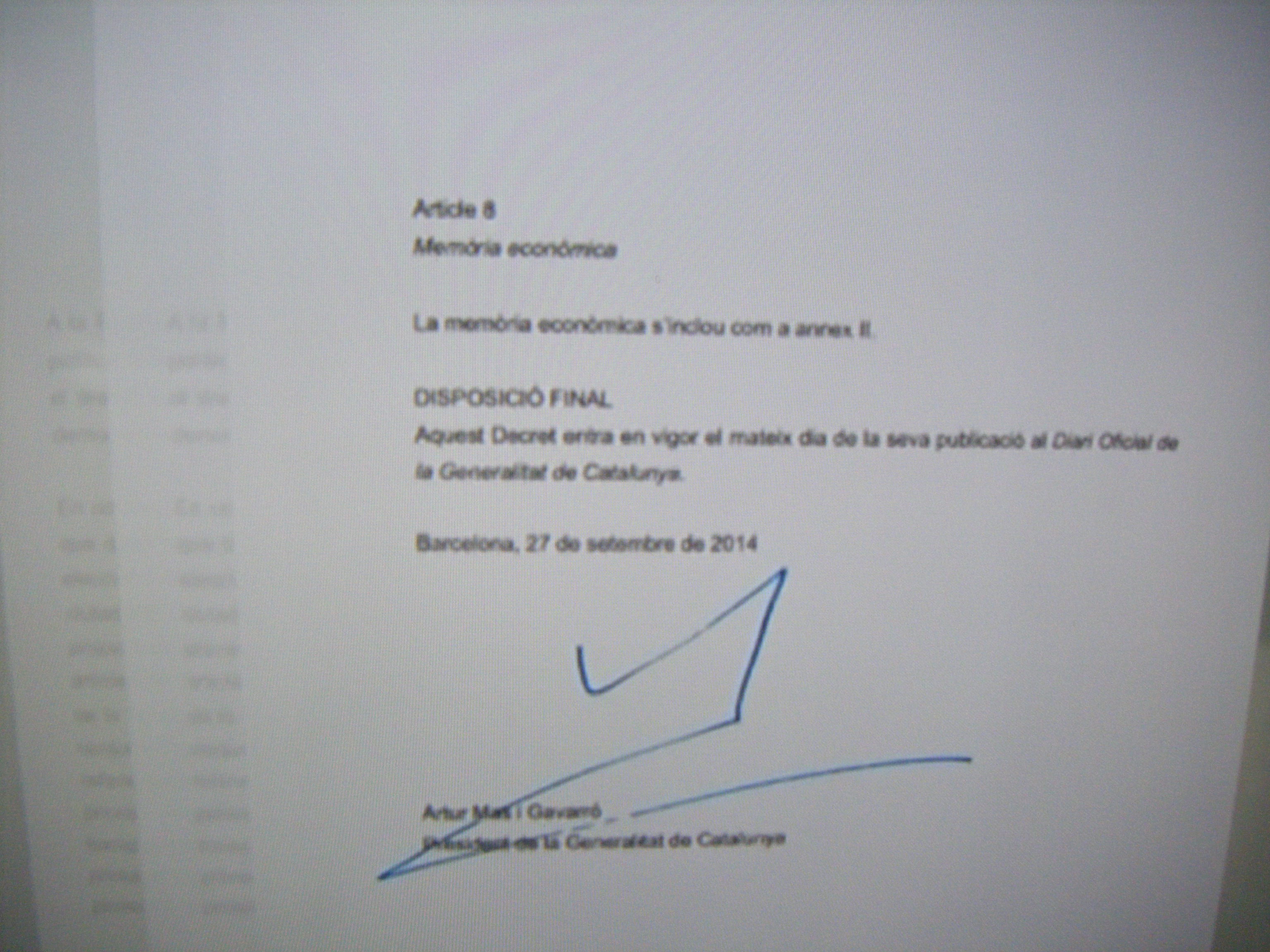 Mas firma document