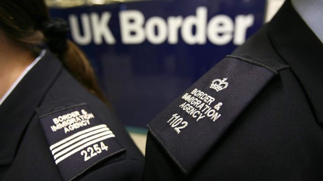 Camewron UK border Police