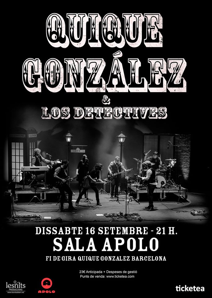 Quique González llega a Barcelona